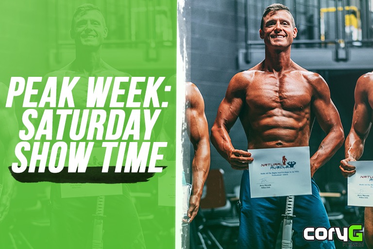 Peak Week: Saturday Showtime - CoryG Fitness