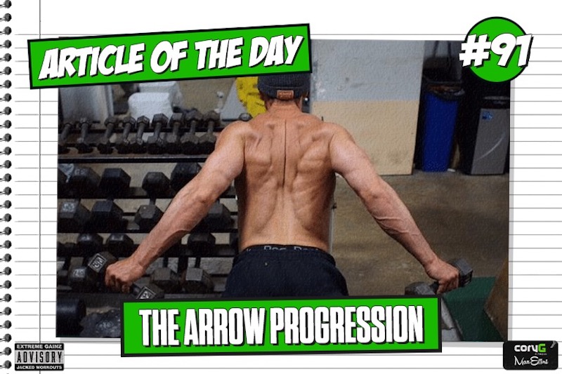 The Arrow Progression - CoryG Fitness