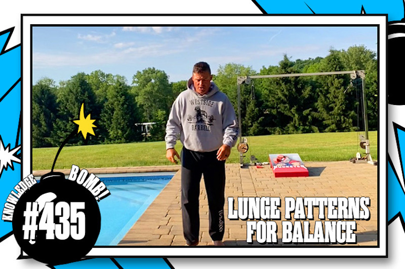 EP.435 | Lunge Patterns for Balance | KNOWLEDGE BOMBS - CoryG Fitness